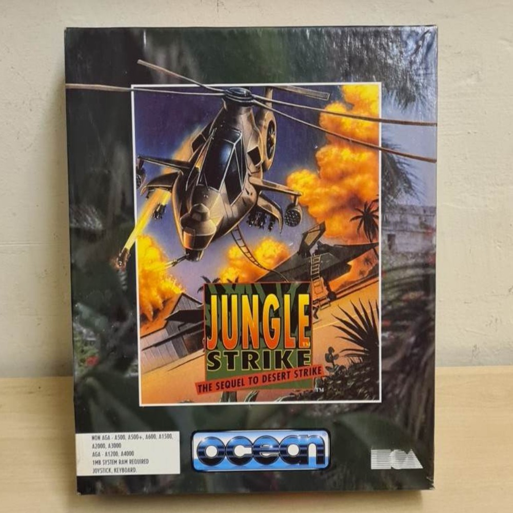 Pre-owned amiga Jungle Strike-Commodore Amiga Game - Own4Less